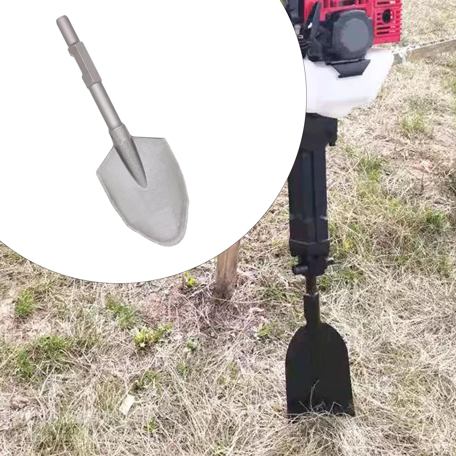colaxi Demolition Hammer Clay Spade Head Steel Spade Multifunctional ...