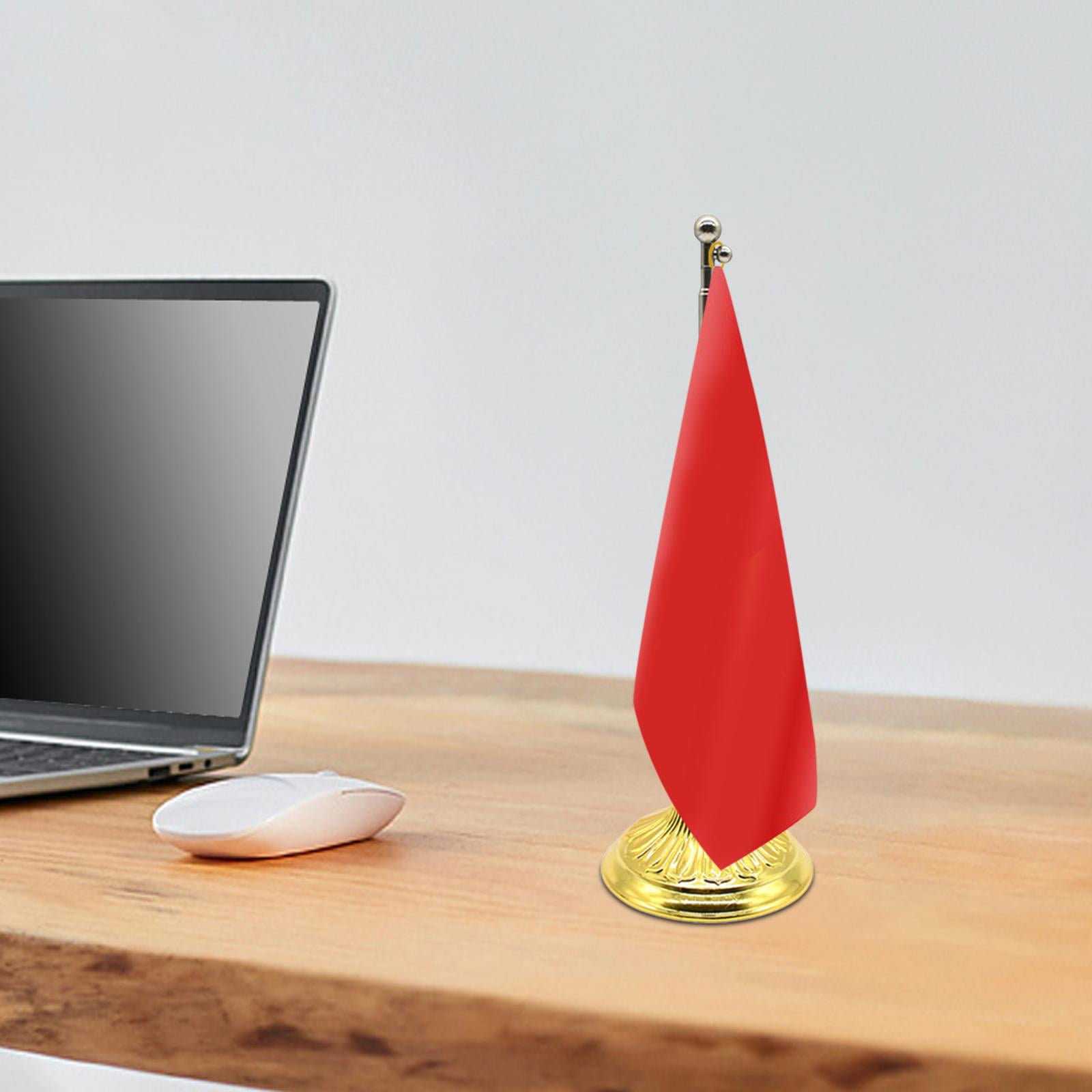 colaxi Desk Flag Holder Desktop Flag Stand Office Portable Extension ...