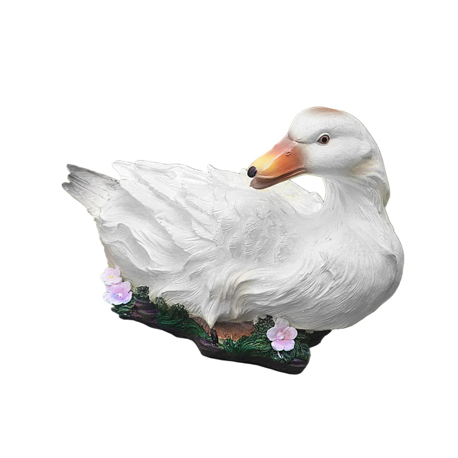 colaxi Duck Garden Statue Decorative Figurine Creative Animal Sculpture ...