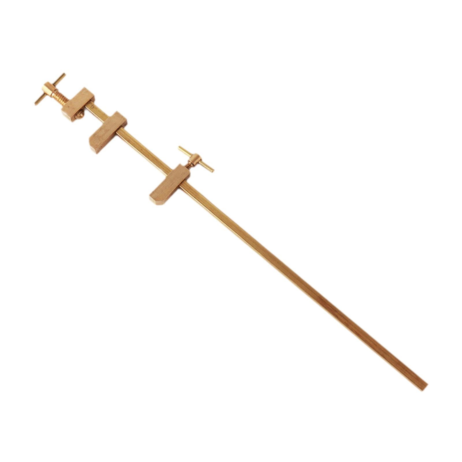 colaxi F Clamp Japanese Wood Clamp Brass Comfortable Fixture Splicing ...