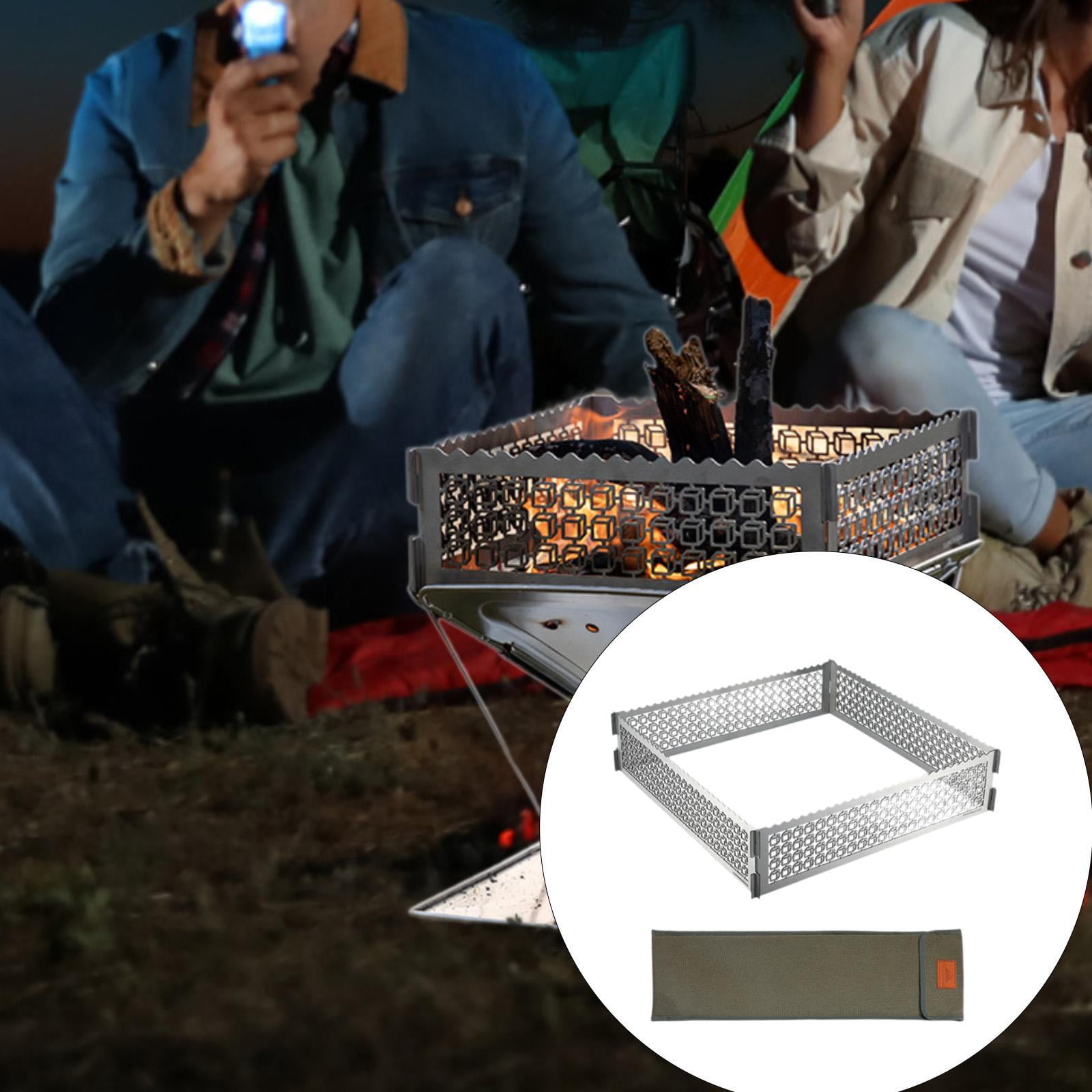 colaxi Fire Windshield Camping Grill Wind Guard Portable Wind Protector ...
