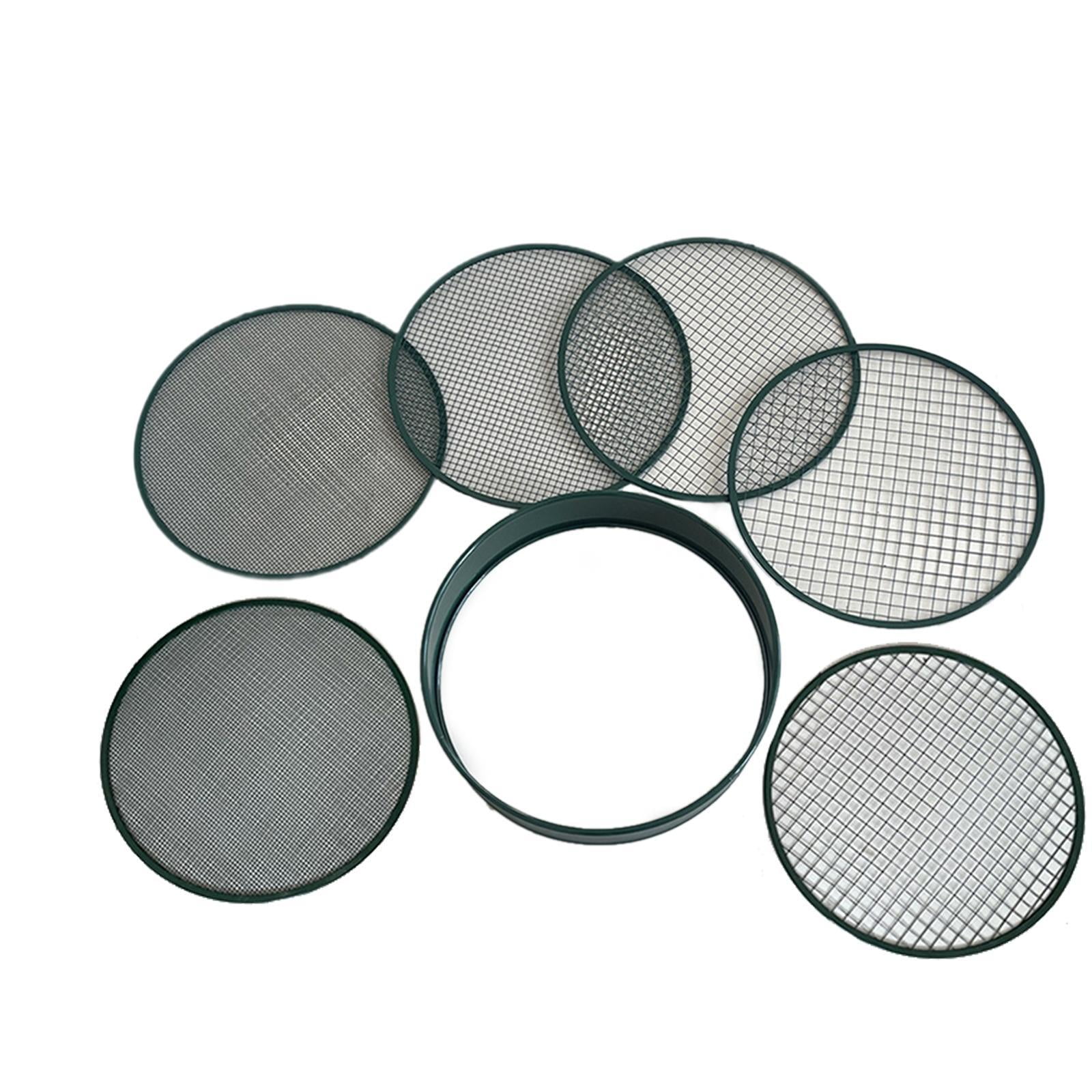 colaxi Garden Riddle Sieve with Interchangeable Mesh Sizes Sturdy 12 ...
