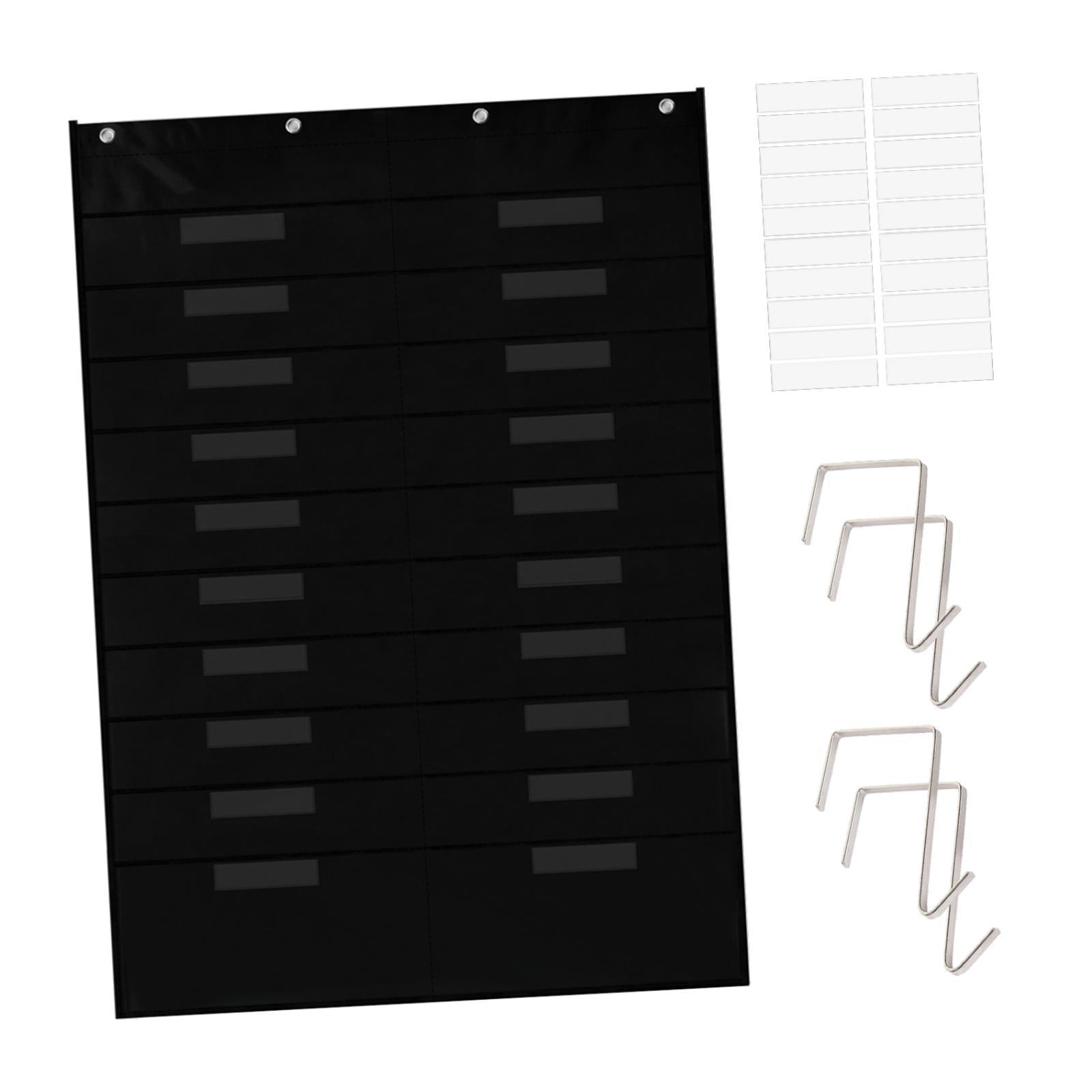 colaxi Hanging Wall File Organizer over The Door File Organizer,20 ...