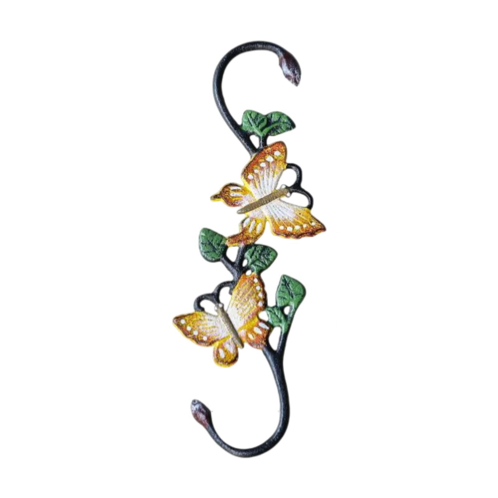 colaxi Heavy Duty S Hooks S Compartment Bracket Decorative Iron Plant ...