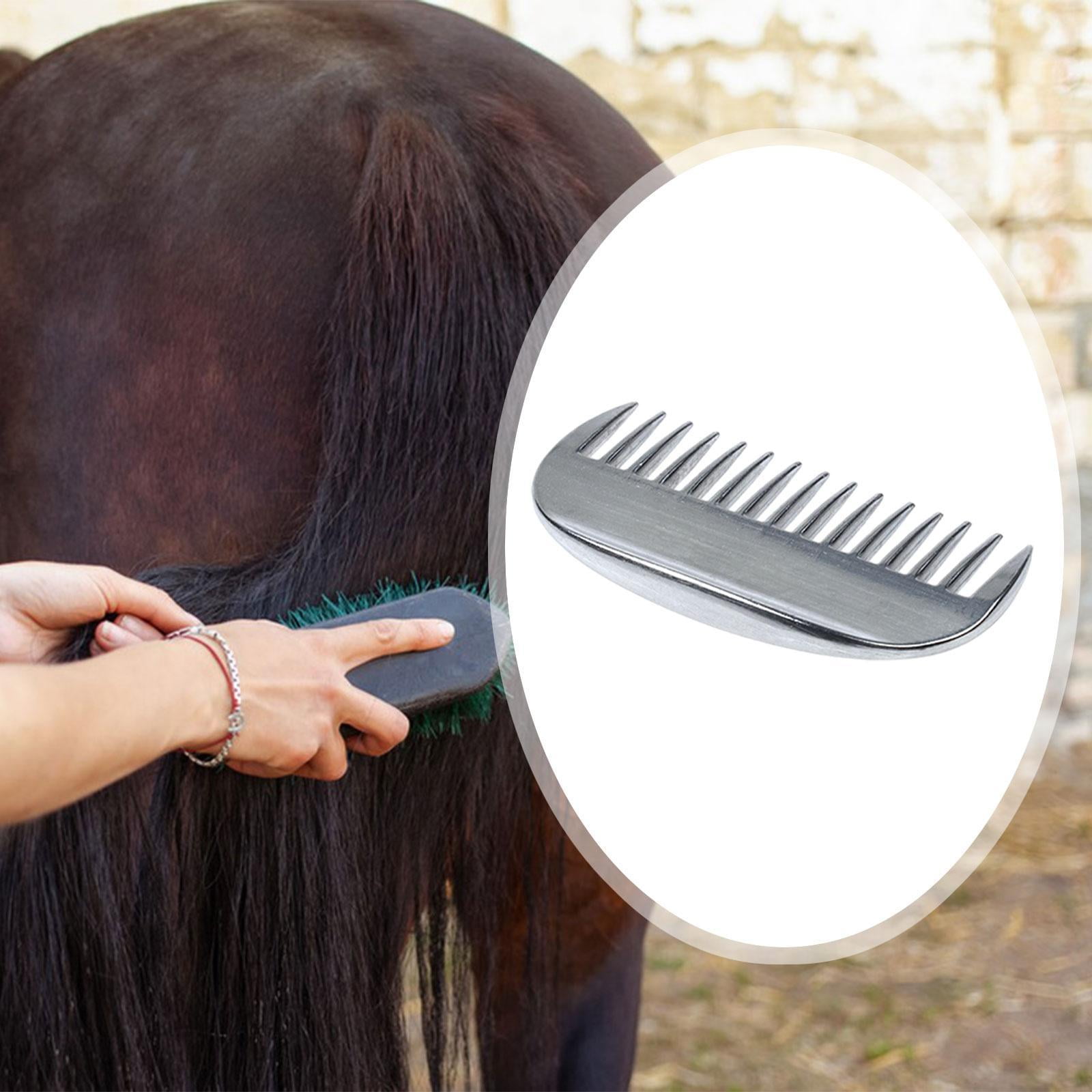 colaxi Horse Comb Professional Horse Hair Comb for Donkeys Long Short ...