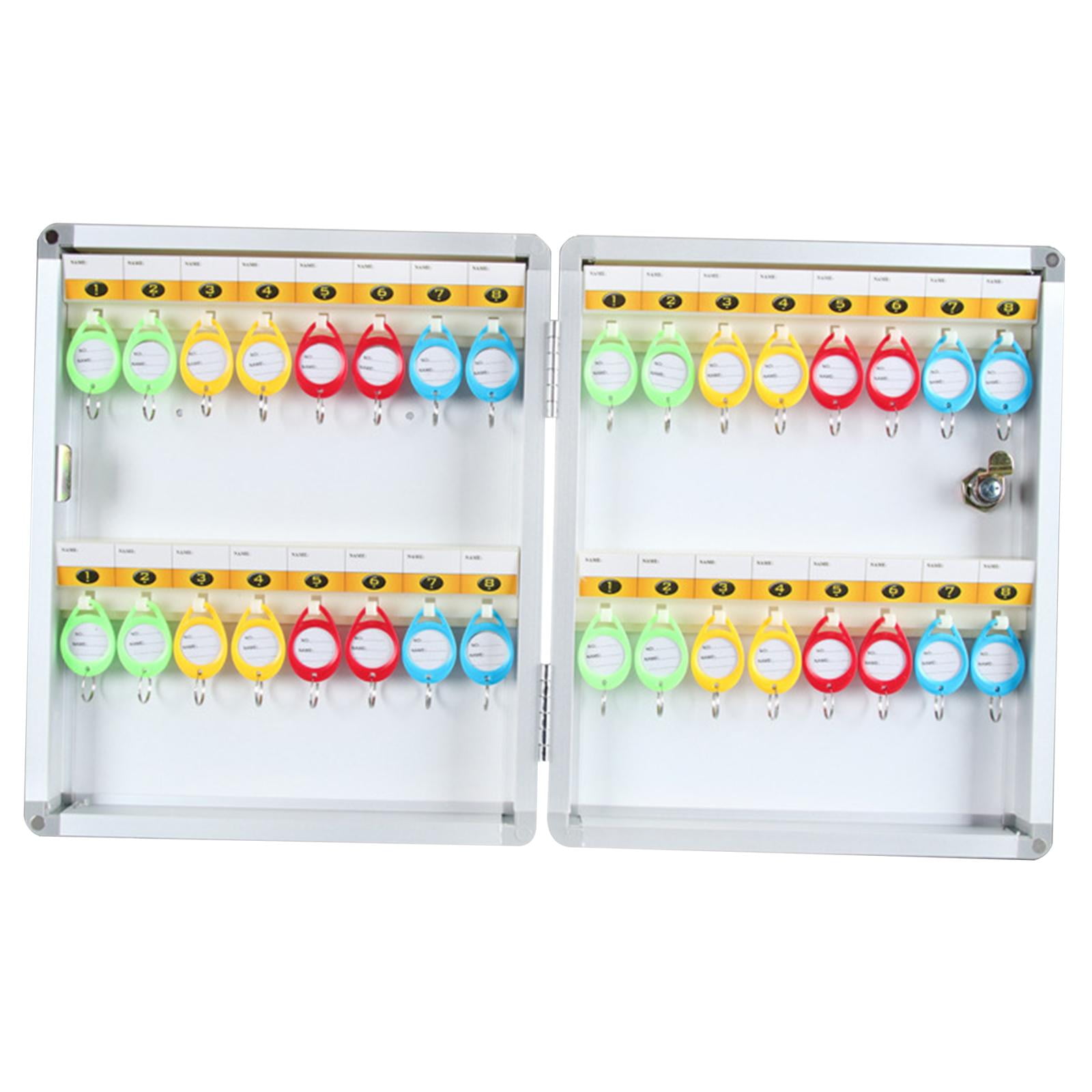 colaxi Key Lock Box Key Cabinet Organizer Wall Mount Key Management ...