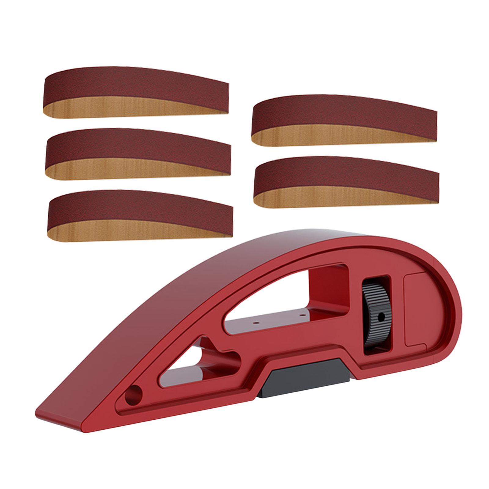 colaxi Manual Sanding Belt Holder, Belt Sander Attachment, Curved Sanding and Polishing ...