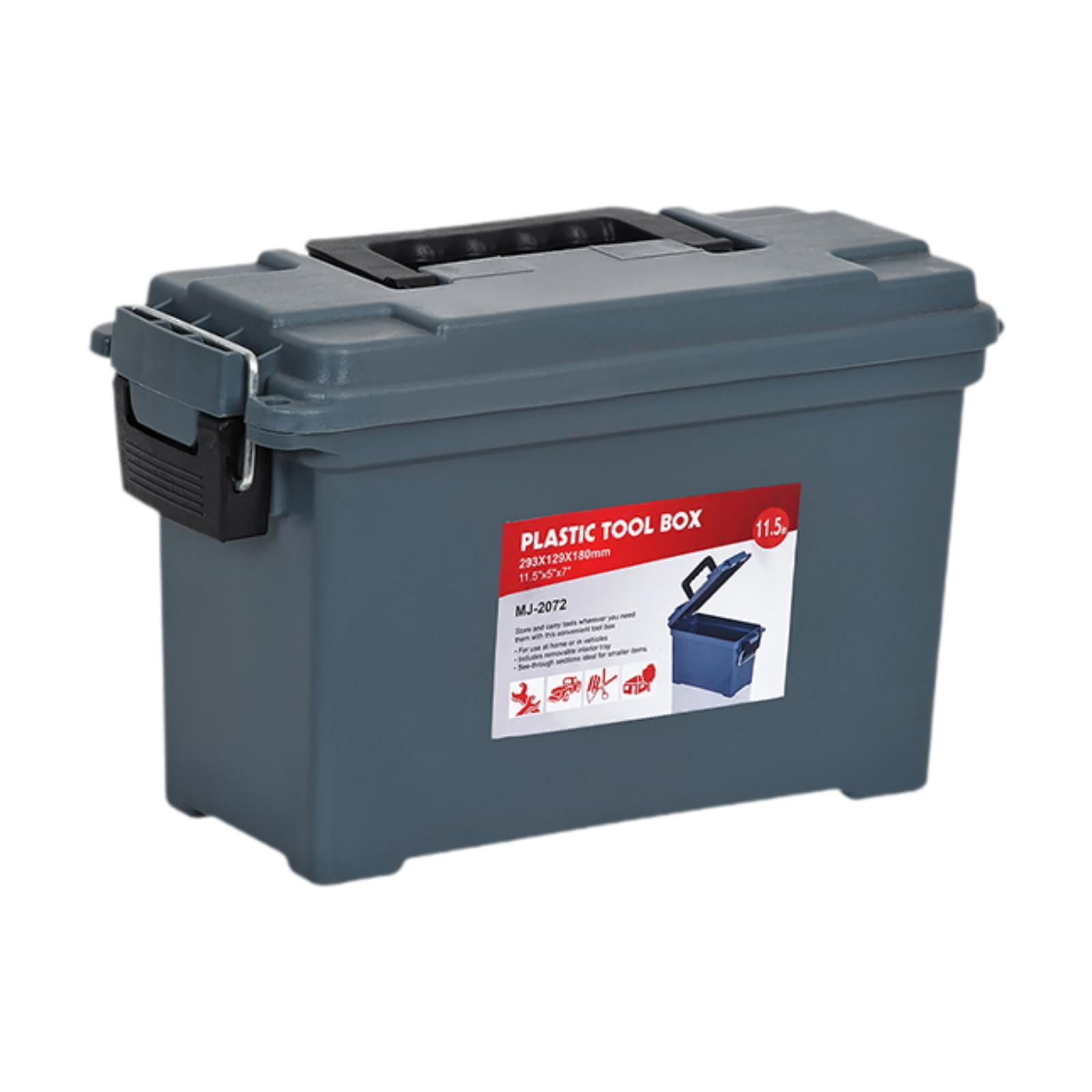 colaxi Motorcycle Trunk Storage Case Tool Storage Box Sealed Dustproof ...