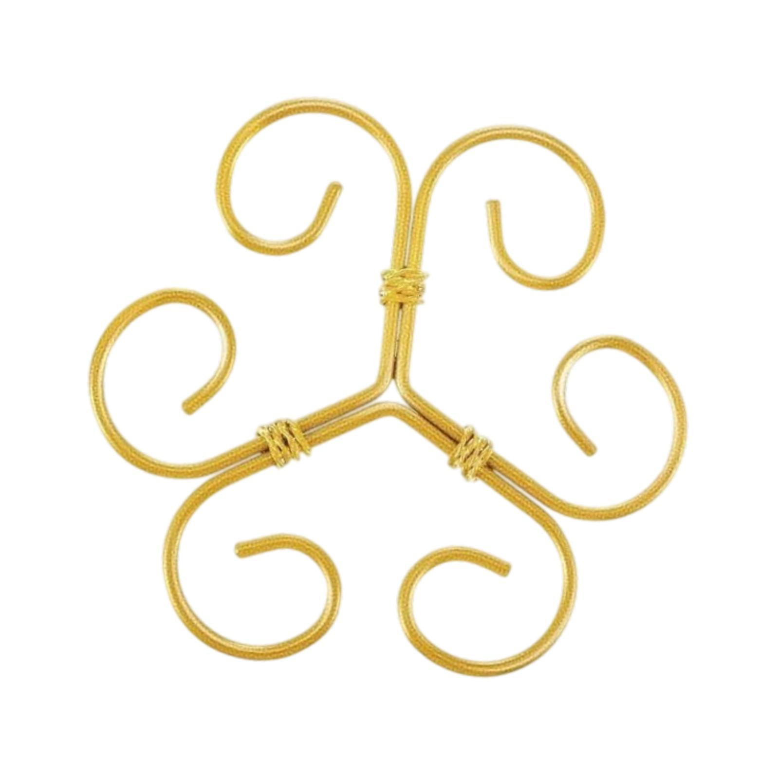 colaxi Plant Stem Support Iron Stabilizer Clamp Unique Design Bracket ...