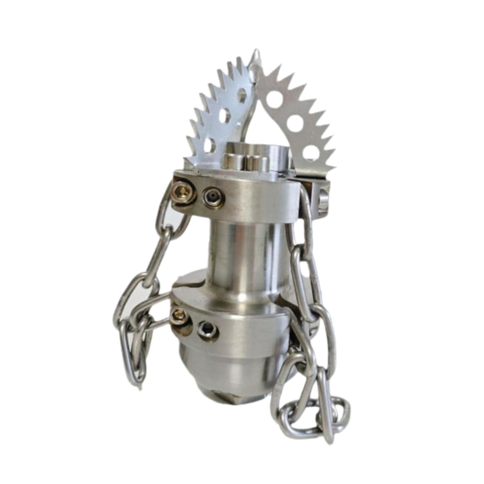 colaxi Pressure Washer Sewer Nozzle Heavy Duty with Chain Zg1 Internal ...