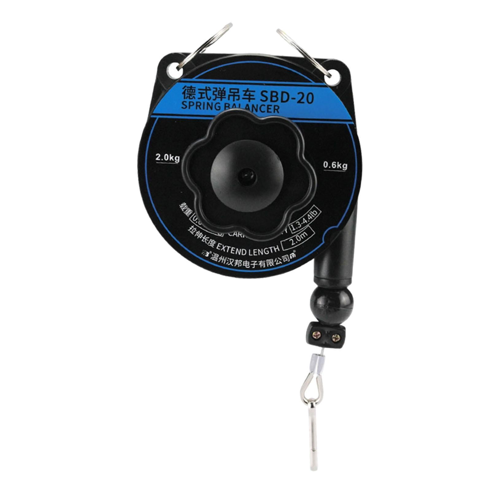 colaxi Spring Balancer Screwdriver Hanging Wrench Metal Hook Wire Rope ...