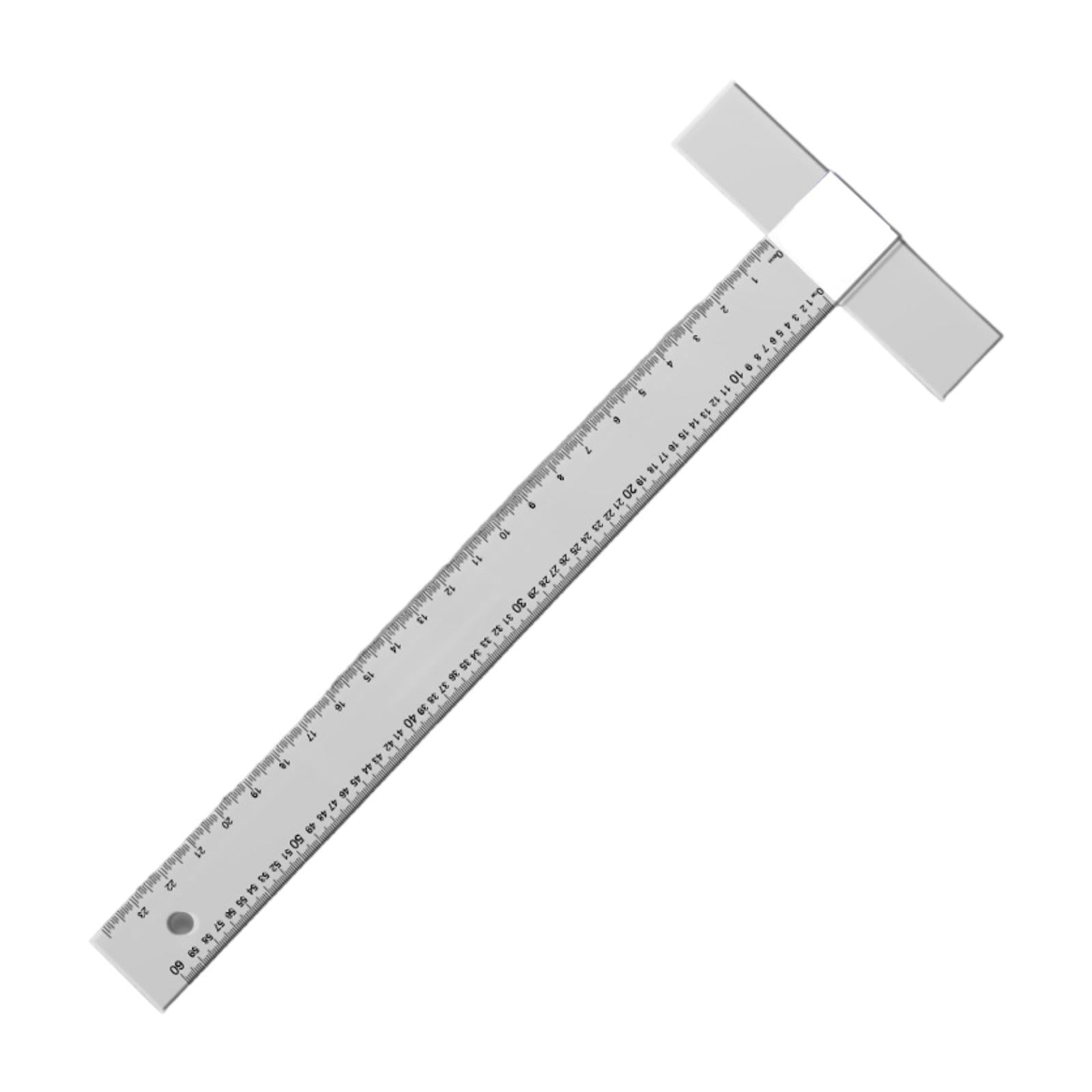 colaxi T Square Ruler T Ruler 90 Degree Engineering Ruler Teaching ...
