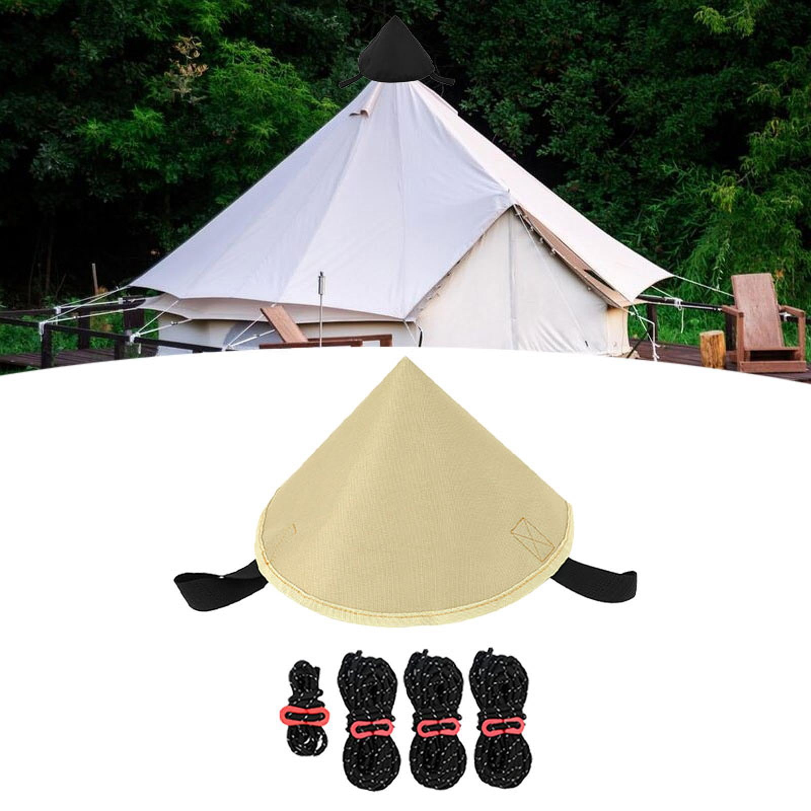 colaxi Tarp Tent Connect Cap Canopy Connector Pole Tent Hat Adjustable ...