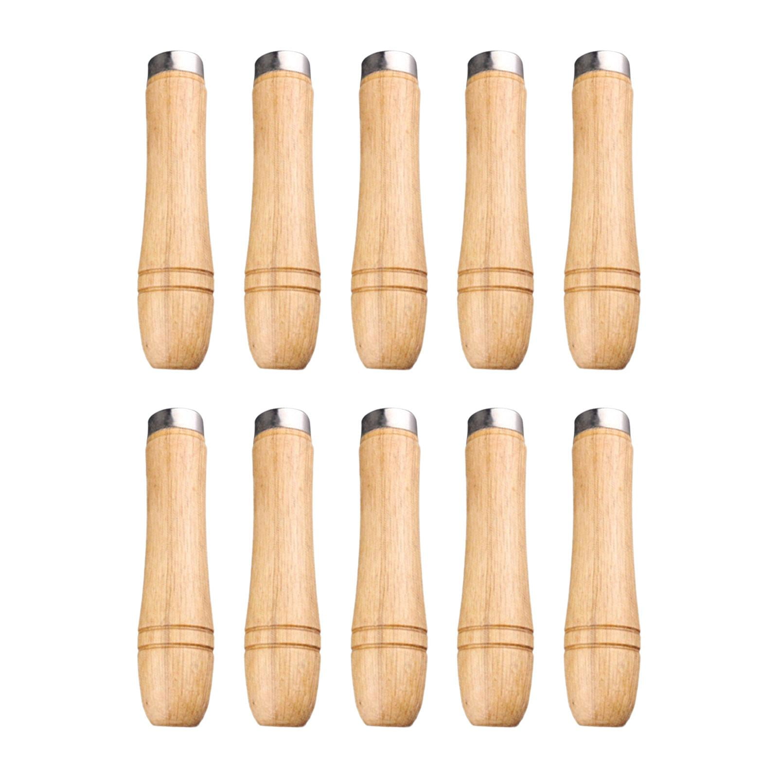 colaxi Wooden File Handles, Replace Carpentry with Metal Collars ...