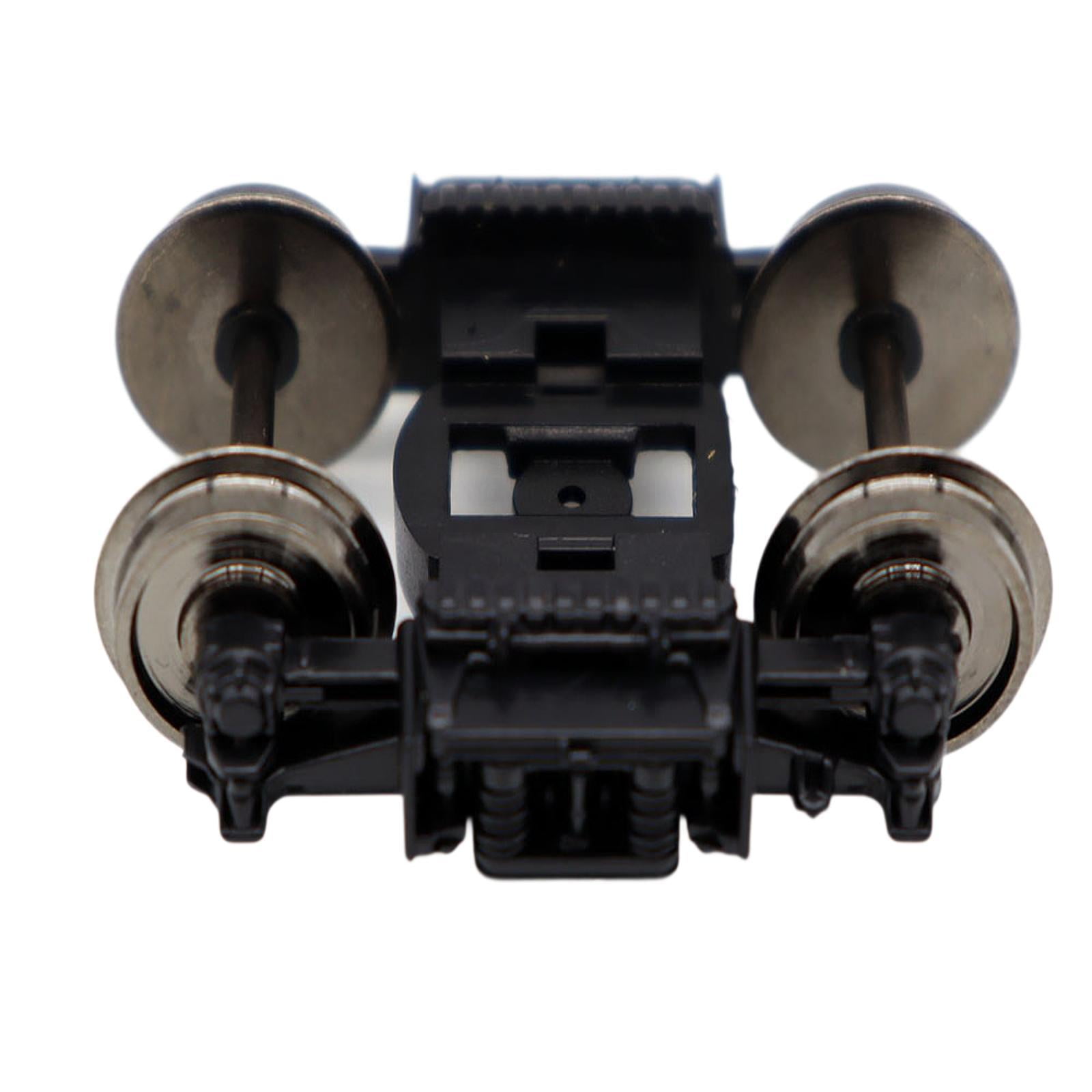 colcolo 1:87 Model Train Bogies Diorama Easy to Install Metal Wheels ...