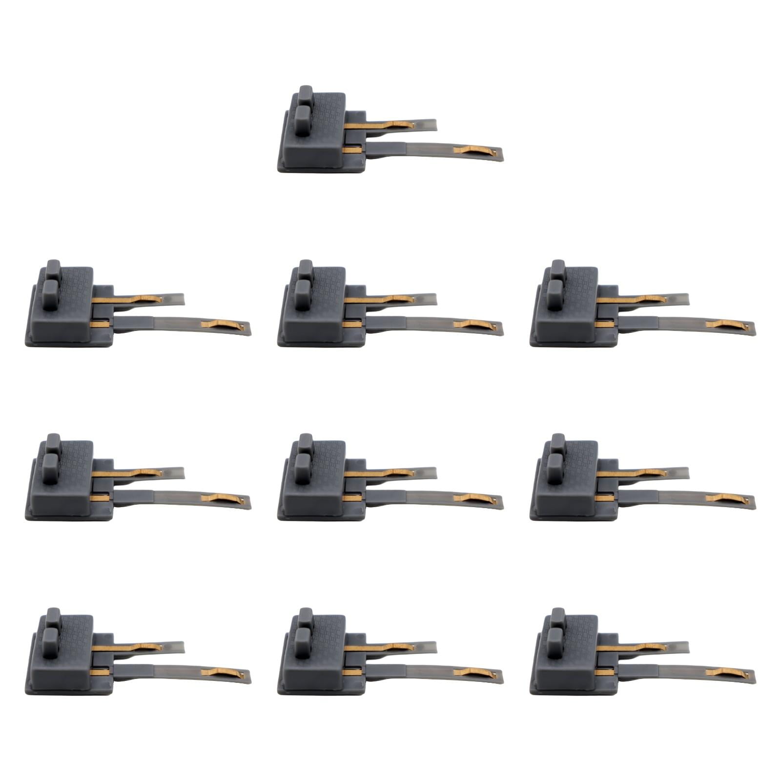 colcolo 10Pcs Model Trains HO Scale Digital Power Connecting Clips for ...