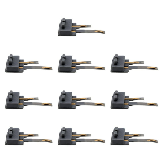 colcolo 10Pcs Model Trains HO Scale Digital Power Connecting Clips for ...