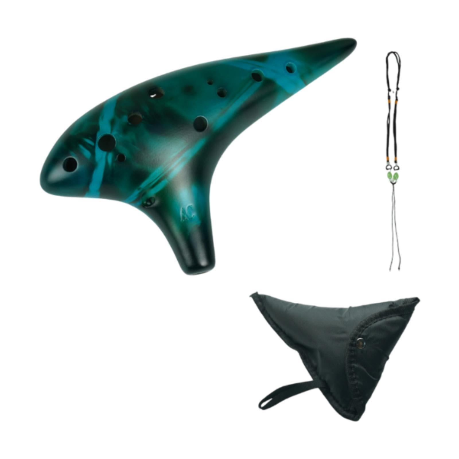 colcolo 12 Hole Ocarinas with Neck Strap Cord Pure Tone for Adults ...