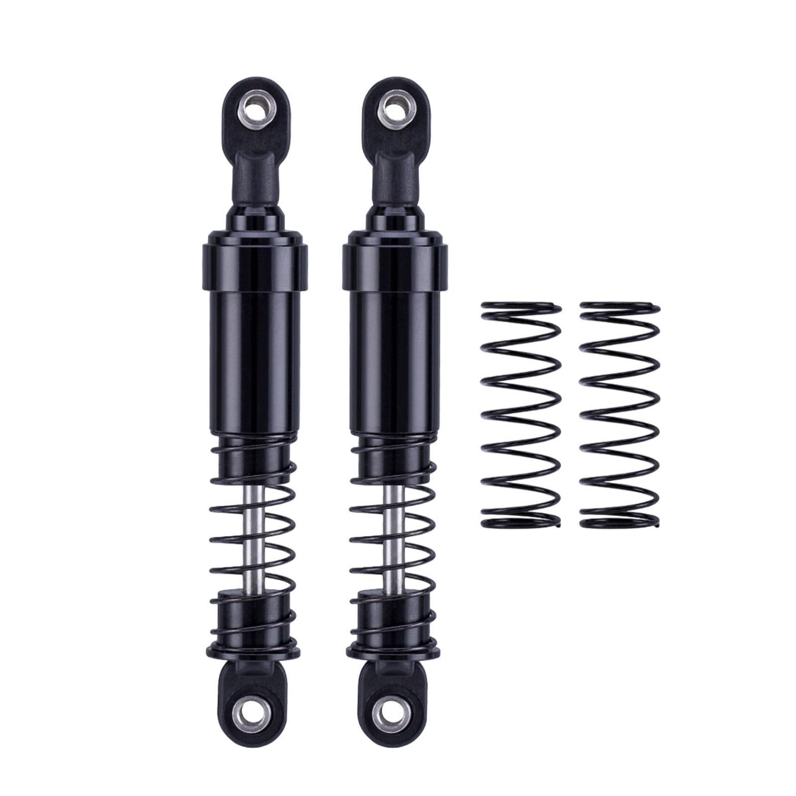 colcolo 2 Pieces 1:10 RC Car Shock Absorber Metal Spring for Crawler RC ...