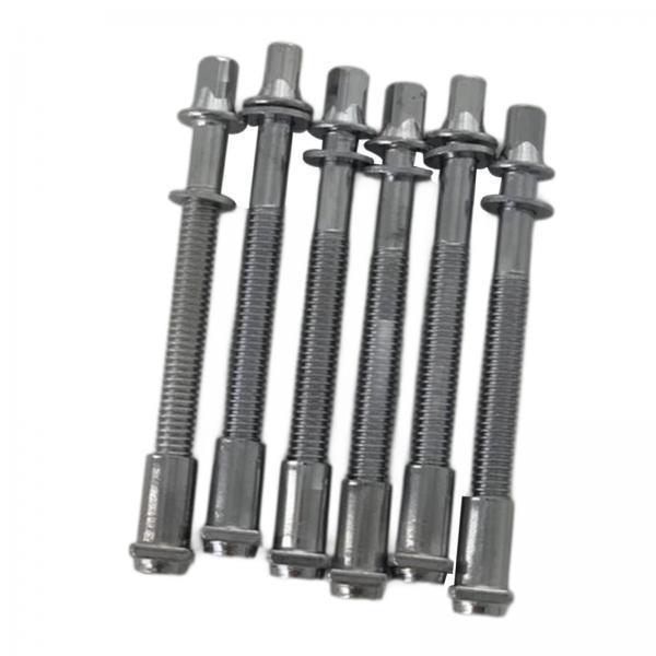 colcolo 3x6x Tension Rods Screw with Lug Nuts for Snare Drum Musical ...