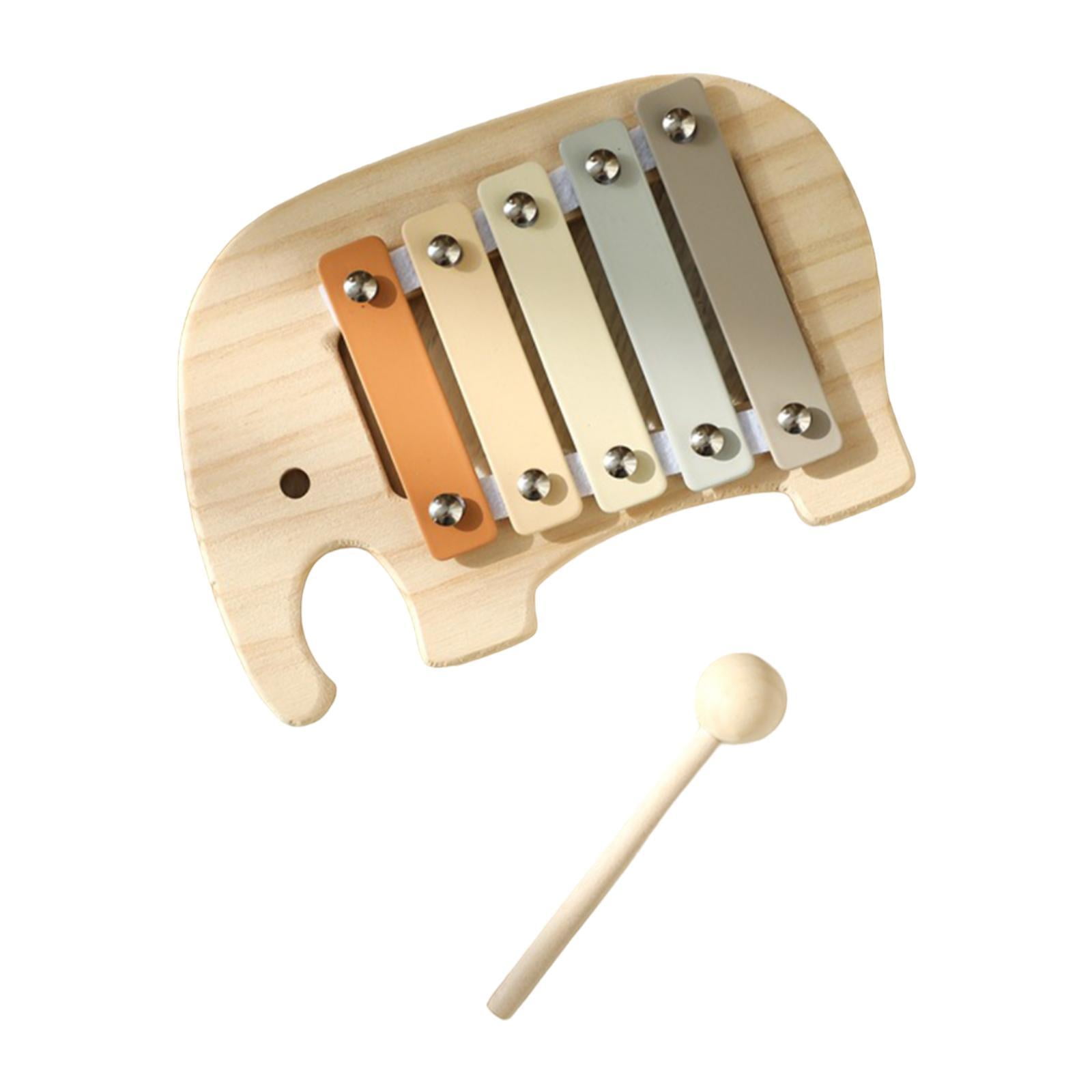 colcolo 5 Note Xylophone Portable Percussion Instrument for Home Music ...