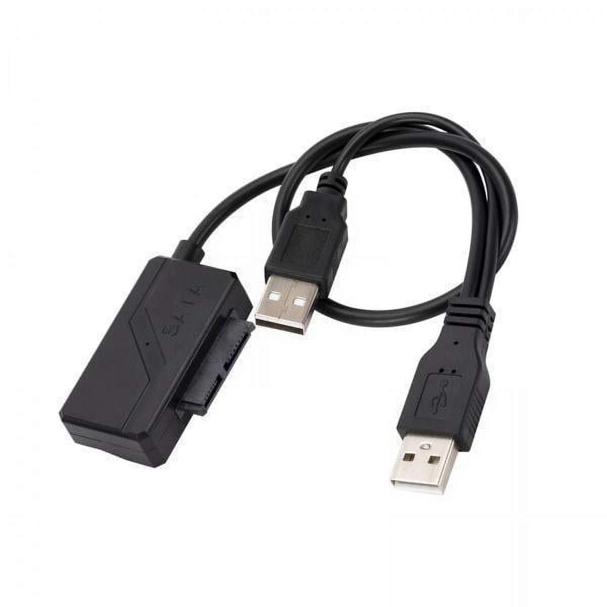 colcolo 5xUSB 2.0 to 7+6 13Pin Cable Laptop Cd-Rom Dvd-Rom with Power ...
