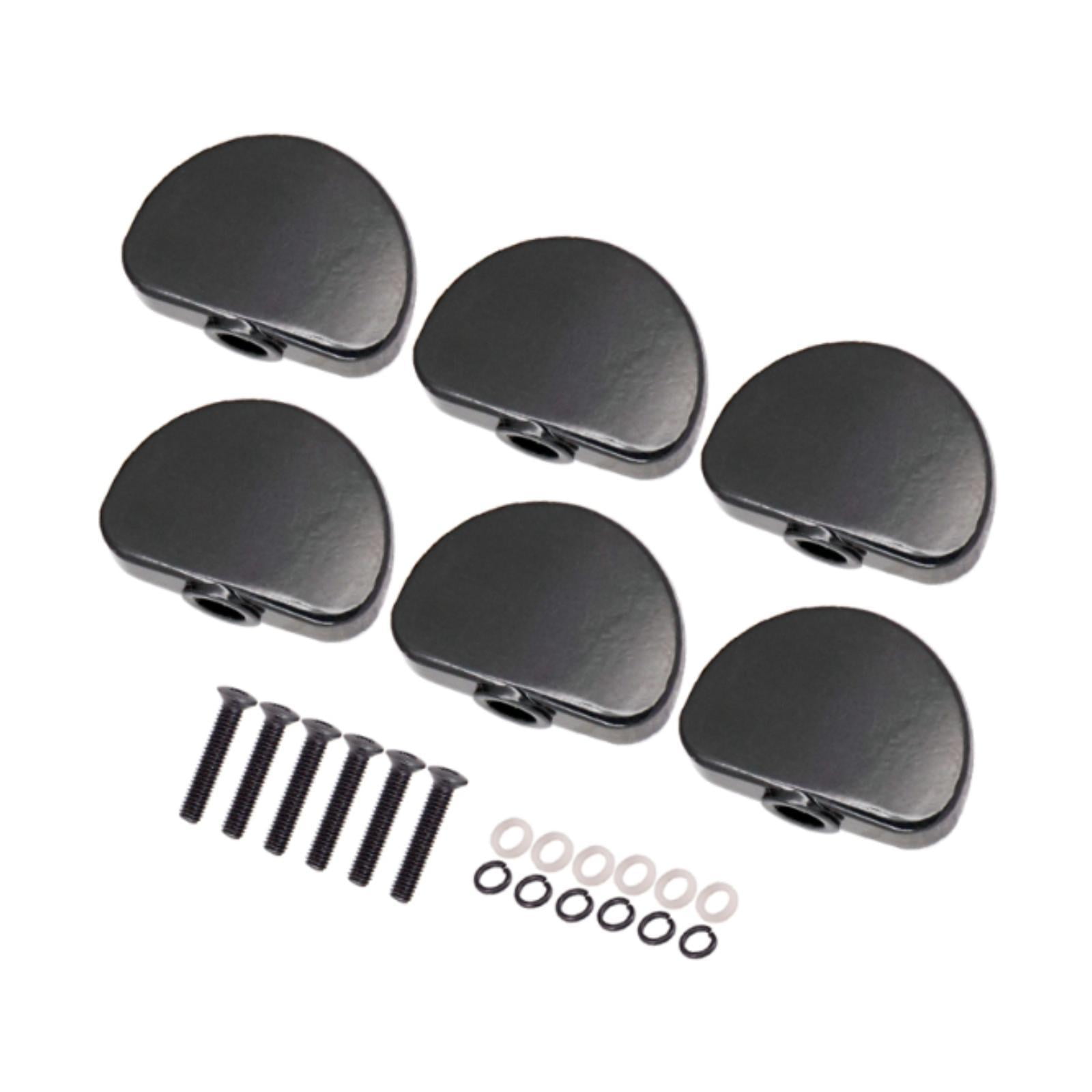 colcolo 6 Pieces Guitar Tuning Peg Buttons Knobs Replacement Tuning Key ...