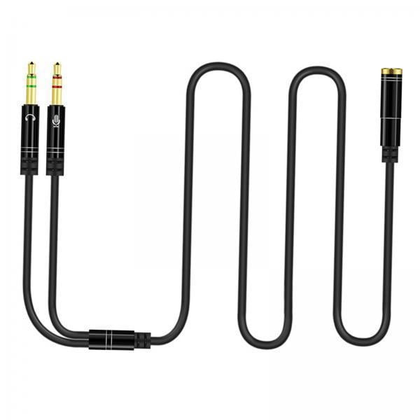 colcolo 6xHeadphone Splitter Earphones Port to Gaming Speaker PC ...