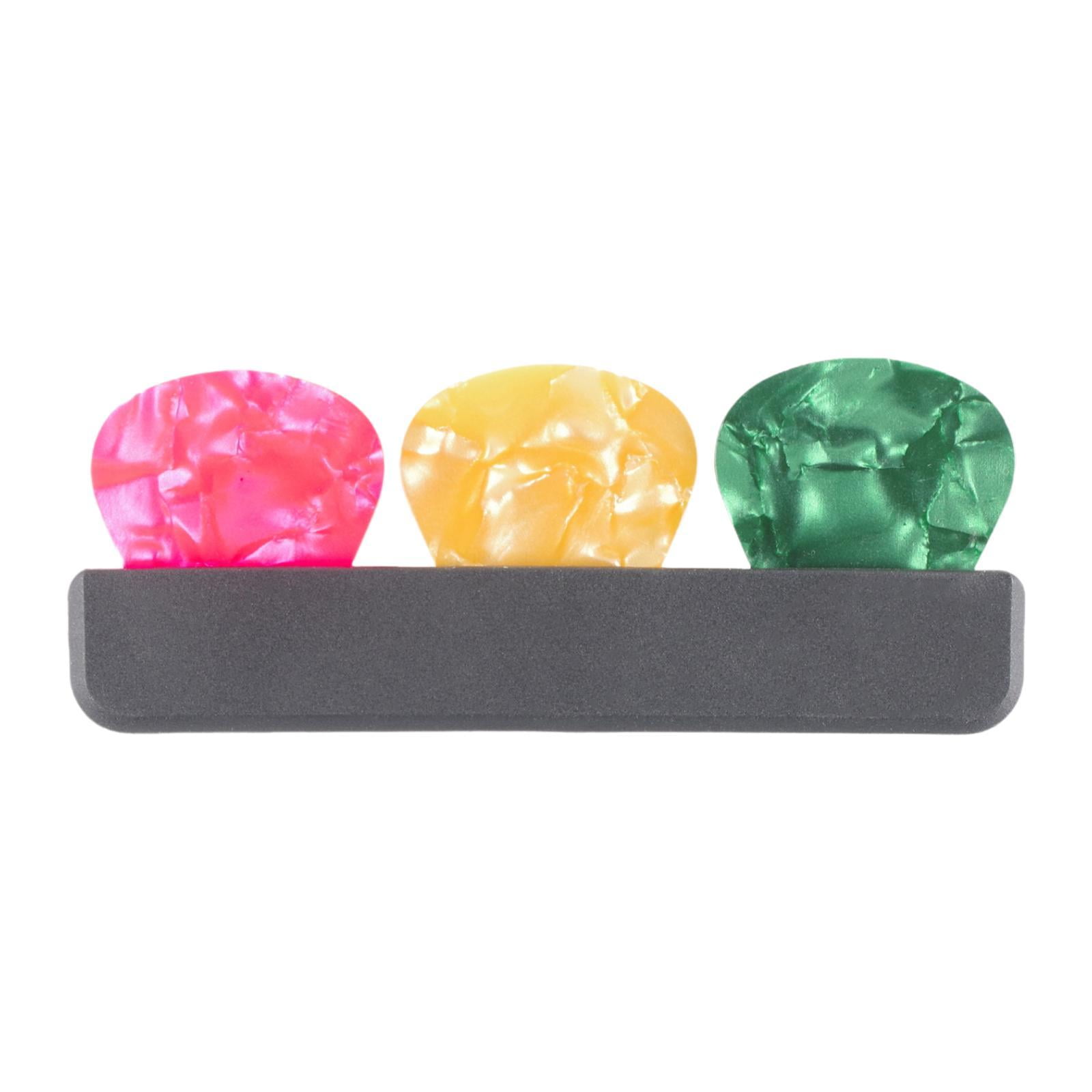 colcolo Bass Pick Display Stand with 3 Guitar Picks Plectrum Container ...