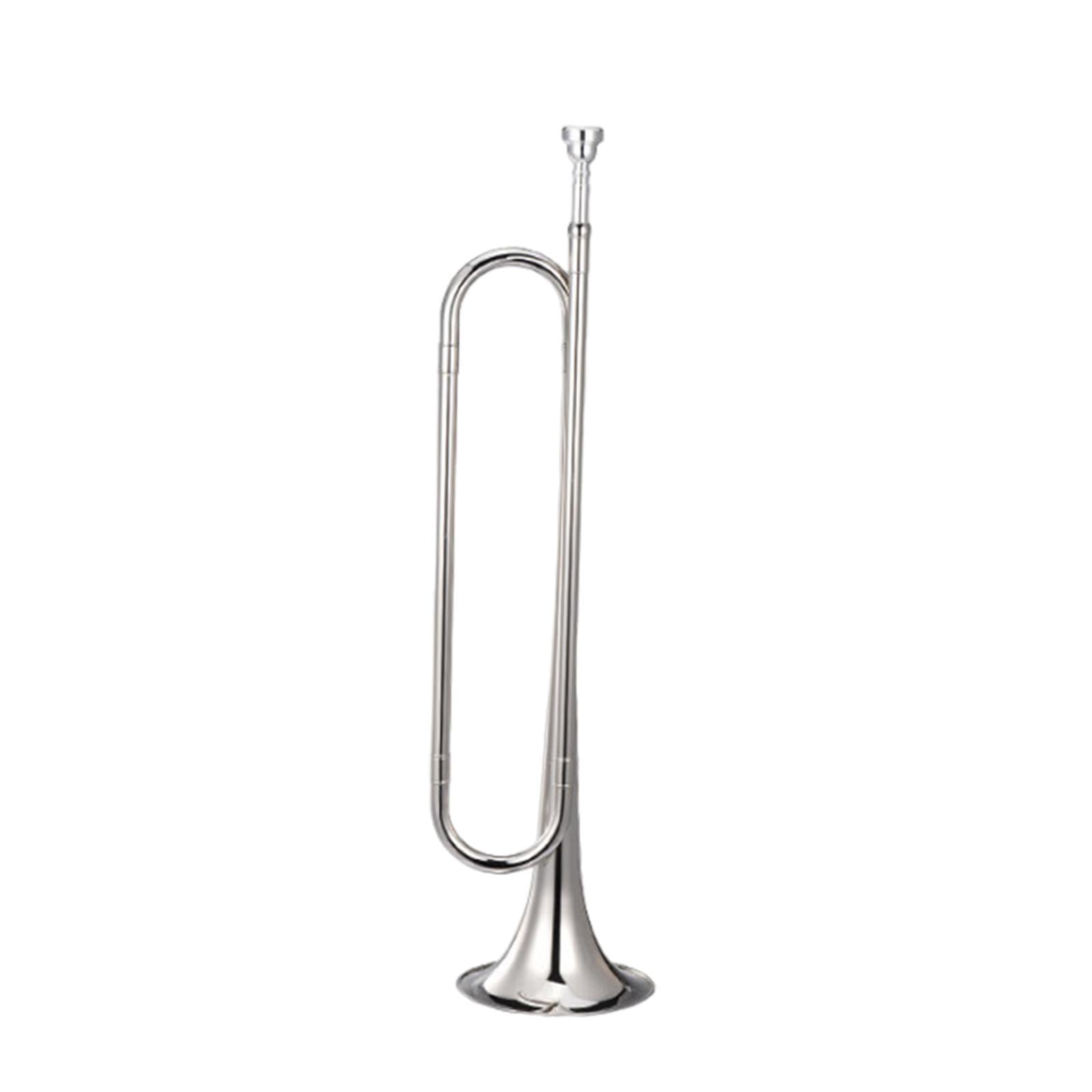 colcolo Bugle Brass Instrument Portable Brass Blowing Bugle for ...
