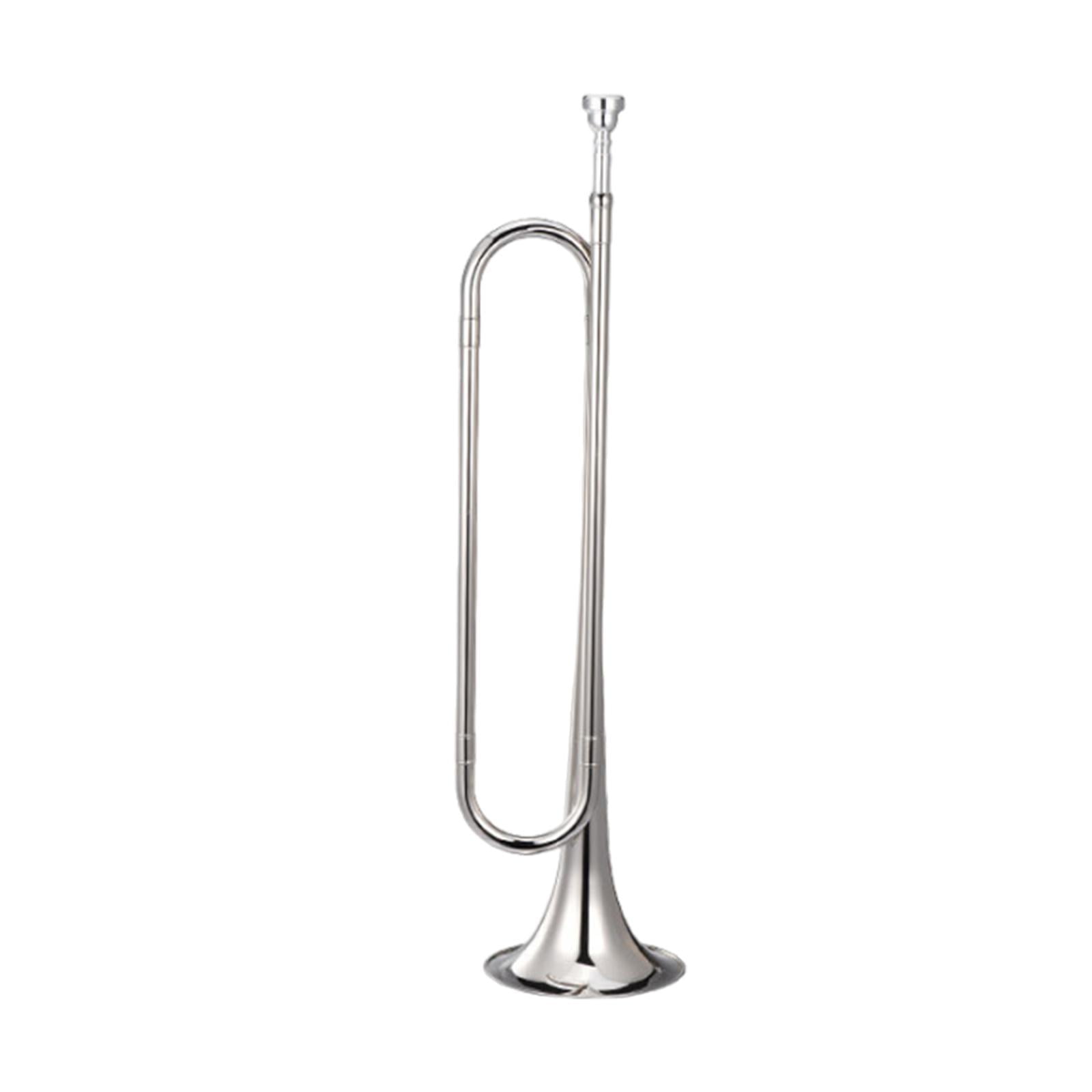 colcolo Bugle Brass Instrument Portable Brass Blowing Bugle for ...