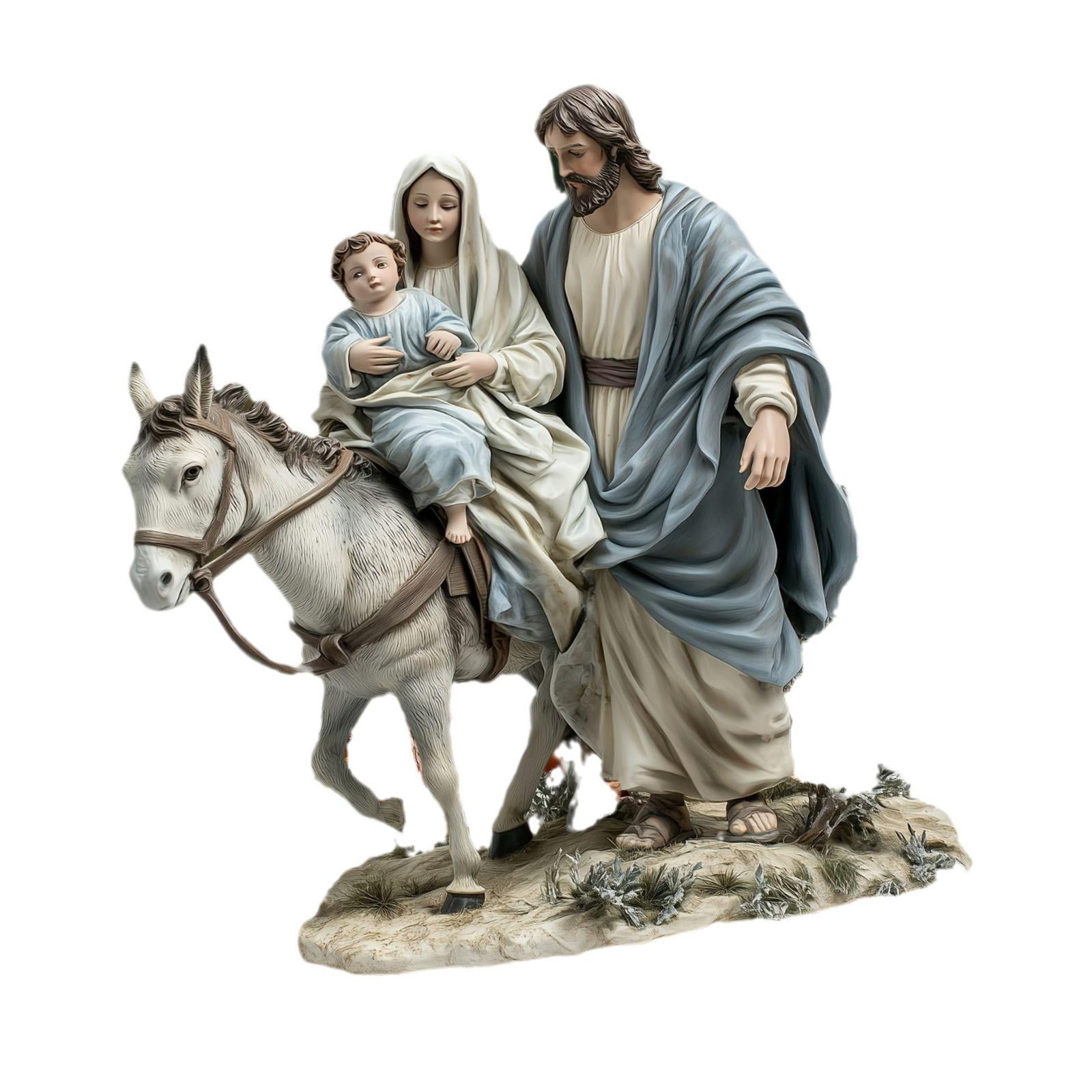 colcolo Christmas Outdoor Nativity Scene Decoration Stakes Yard Lawn ...