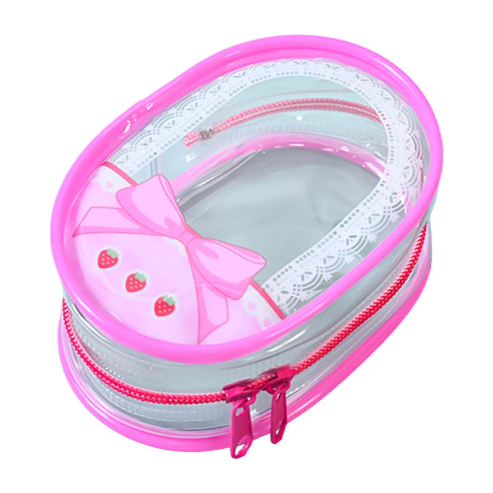 colcolo Clear Figures Display Bag Carrying Earphones Portable Storage ...