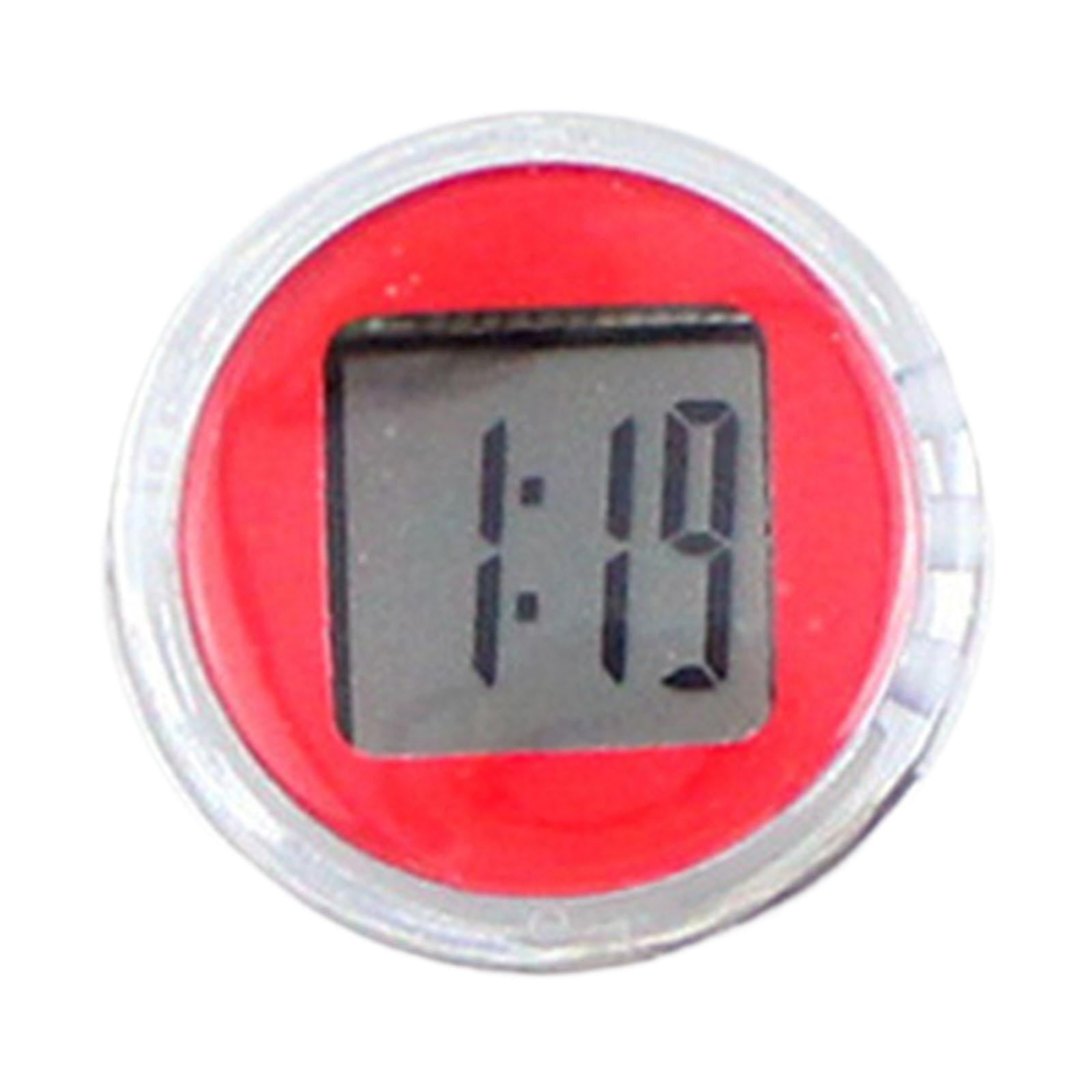 colcolo Motorcycle Handlebar Mount Clock Compact Universal Auto ...