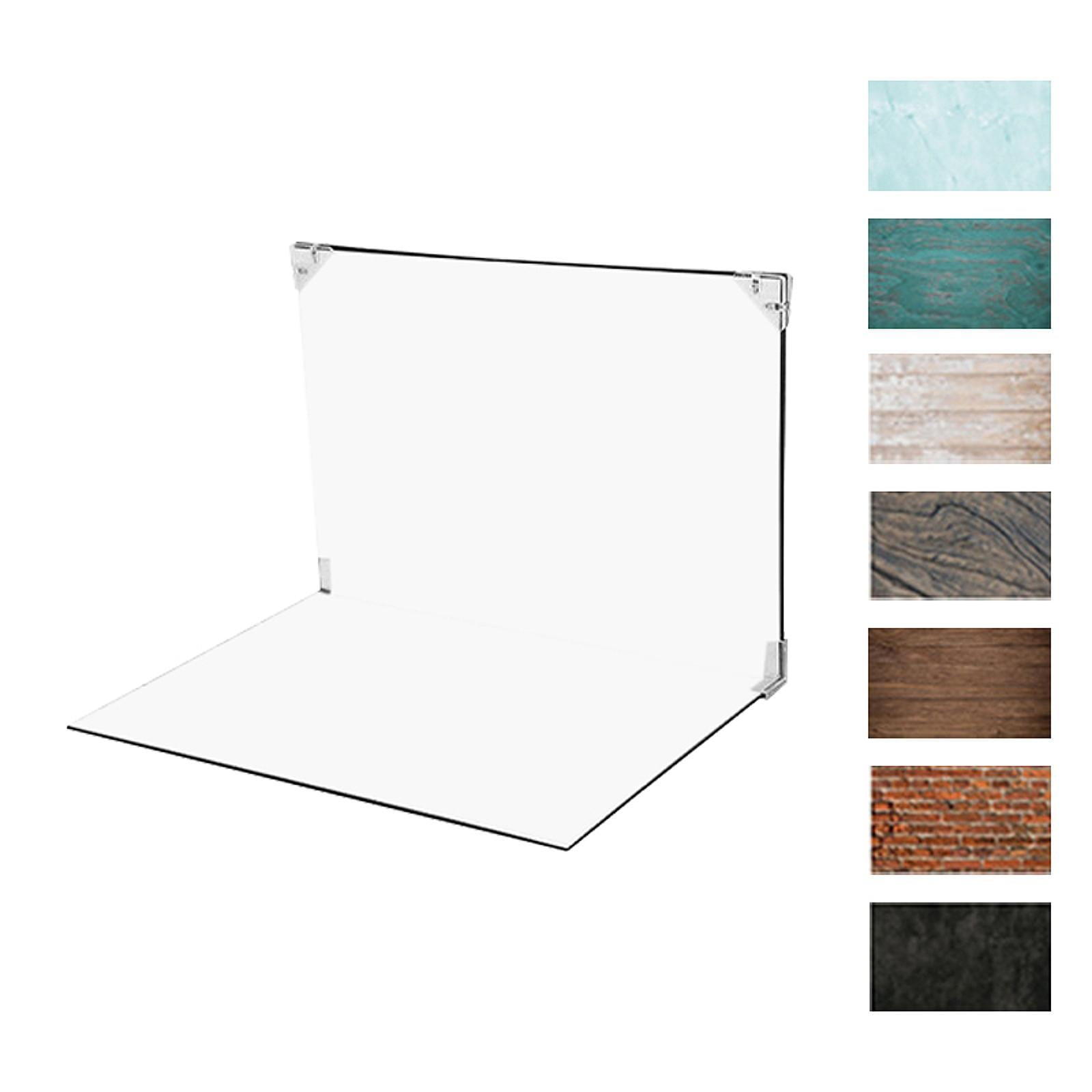 colcolo Photography Background Kit Photo Backdrop Boards for Cosmetics ...