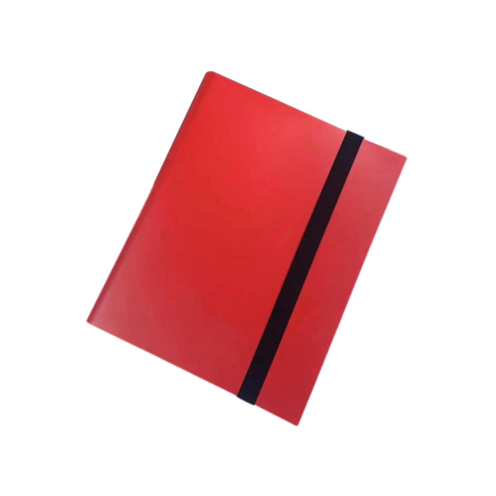 colcolo s Binder, 9 Pockets Collection Strap Design Cards Binder Holder ...