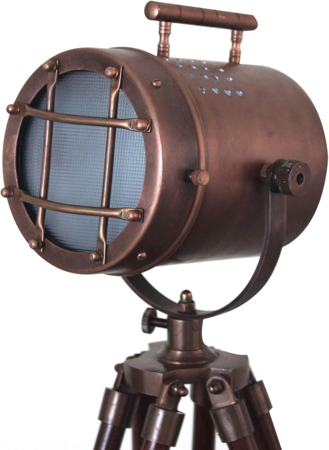 collectiblesBuy Antique Vintage Desktop Searchlight Adjustable Wooden ...