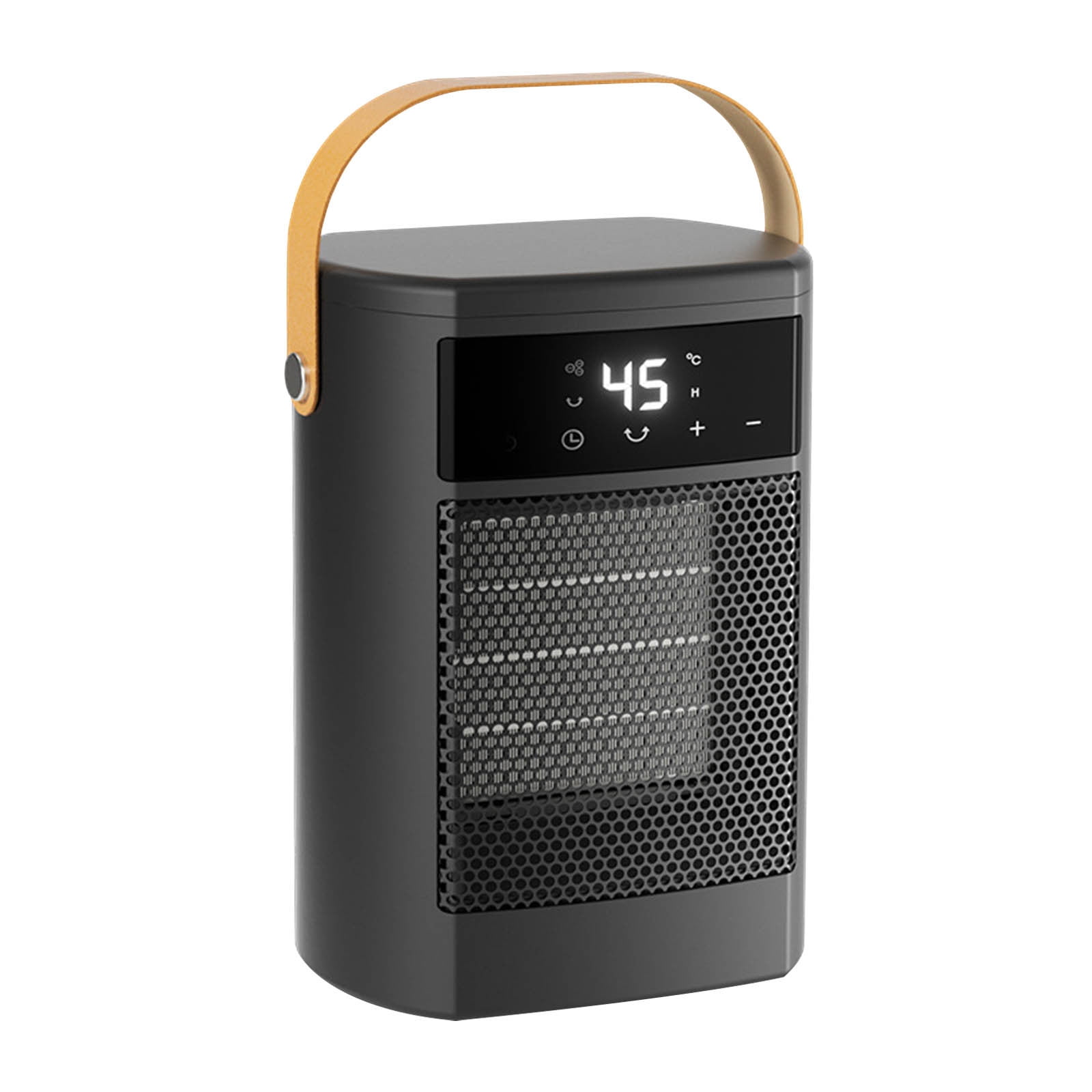 color Household Small Oscillating Heater Remote Control Office Desktop ...
