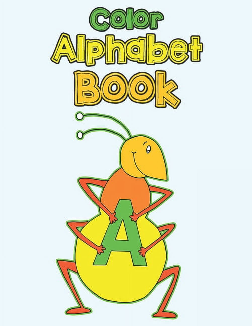 color alphabet book : A to Z Alphabet coloring books for kids, children ...