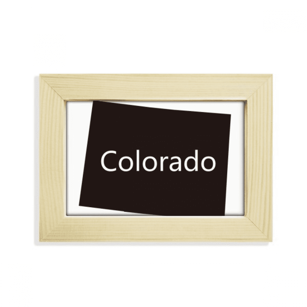 colorado ameusa map outline desktop decorate photo frame picture art ...