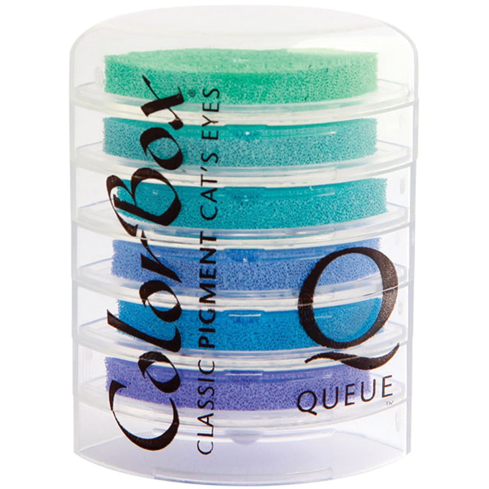colorbox pigment cat's eye ink pads queue 6/pkg-surfs up - Walmart.com
