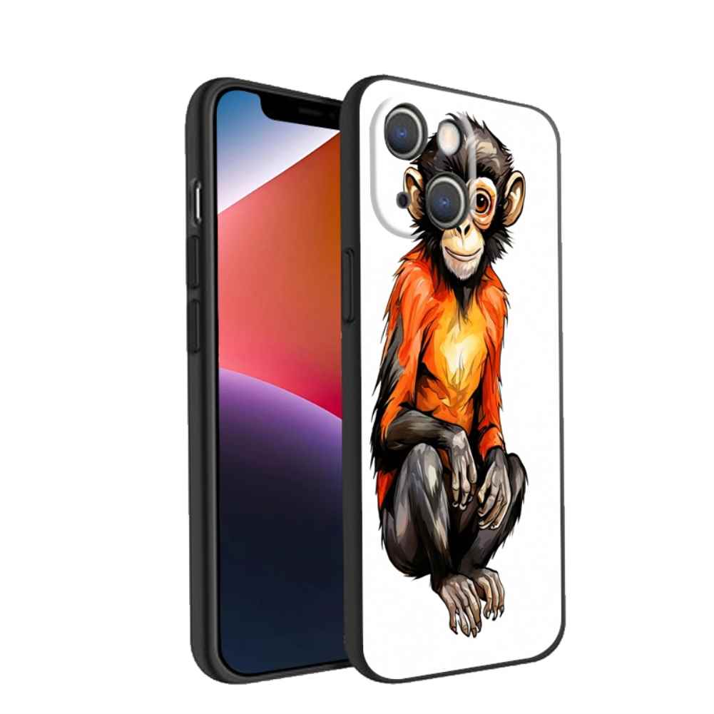 colorful-Black-handed-Spider-Monkey-68 phone case for iPhone 15 for ...
