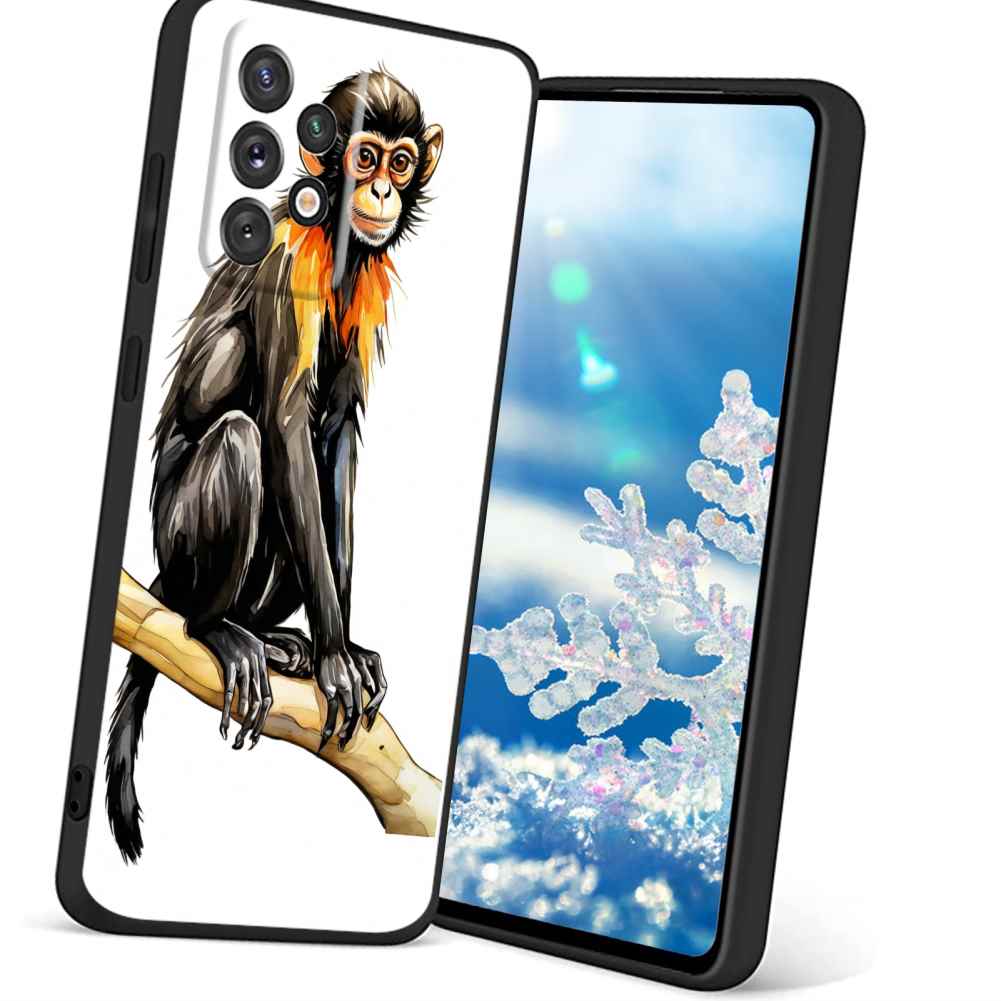 colorful-Black-handed-Spider-Monkey phone case for Samsung Galaxy A72 ...