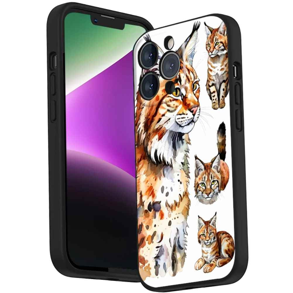 colorful-Bobcat-69 phone case for iPhone 14 Pro for Women Men Gifts ...