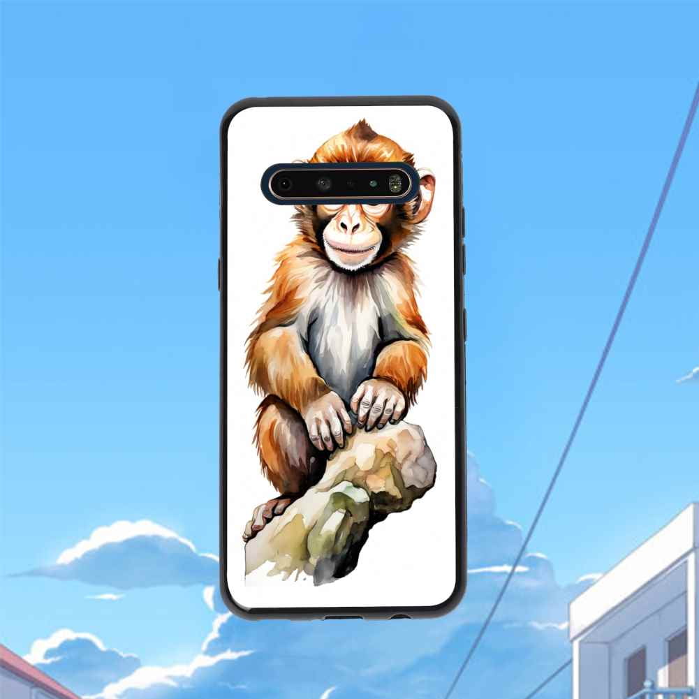 colorful-Formosan-Rock-Macaque-194 phone case for LG V60 ThinQ 5G for ...