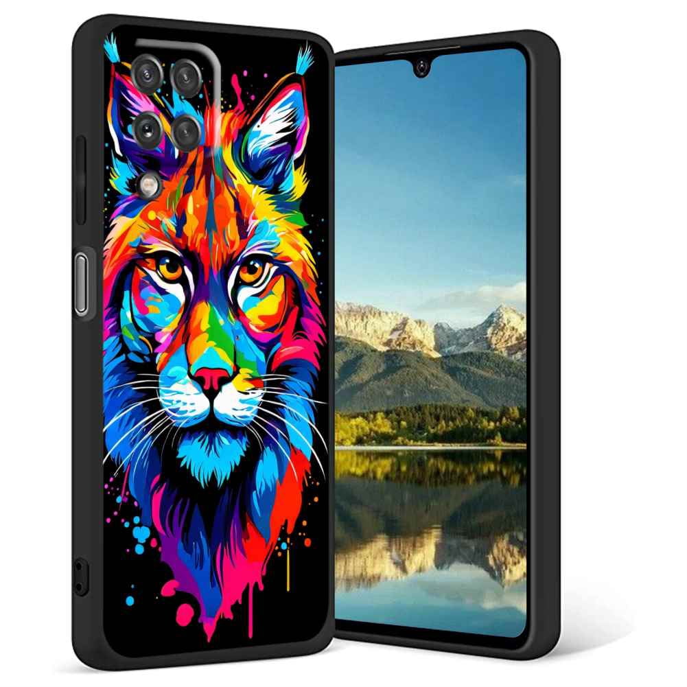 colorful-Lynx-272 phone case for Samsung Galaxy A42 for Women Men Gifts ...