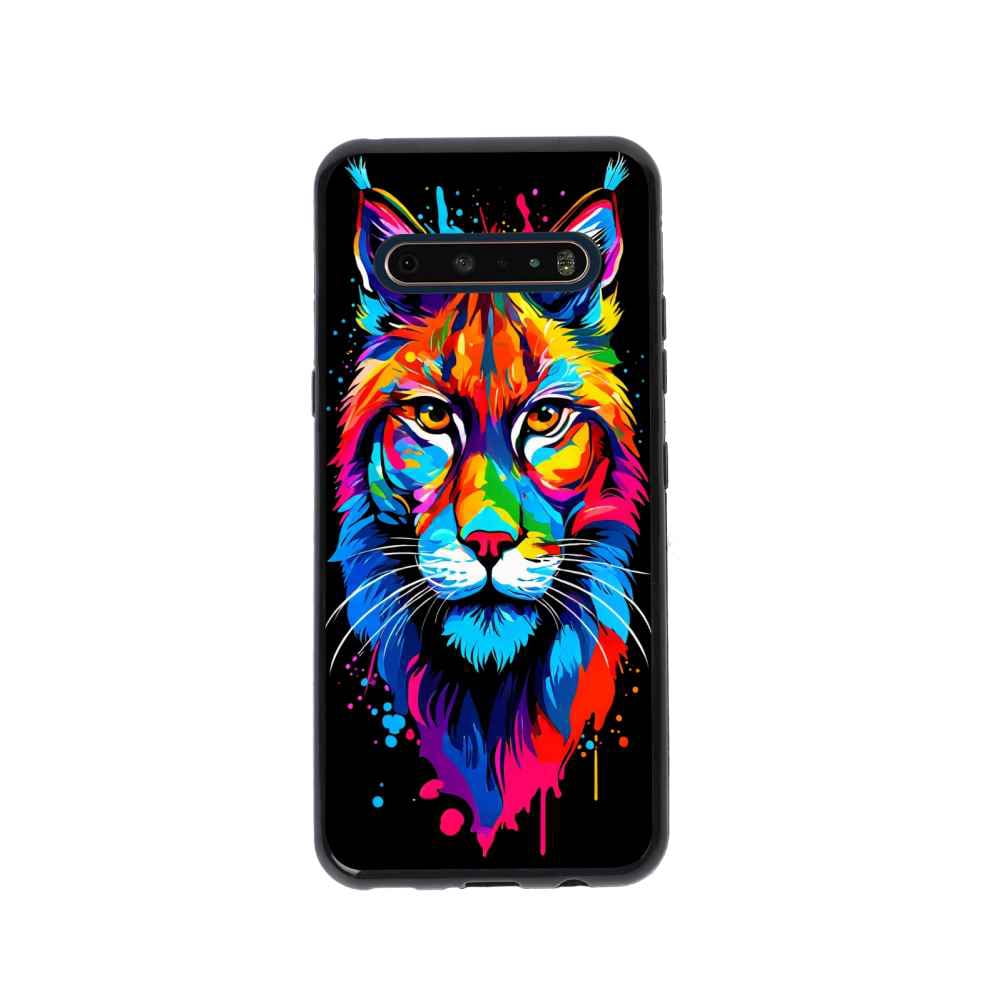 colorful-Lynx-272 phone case for LG V60 ThinQ 5G for Women Men Gifts ...