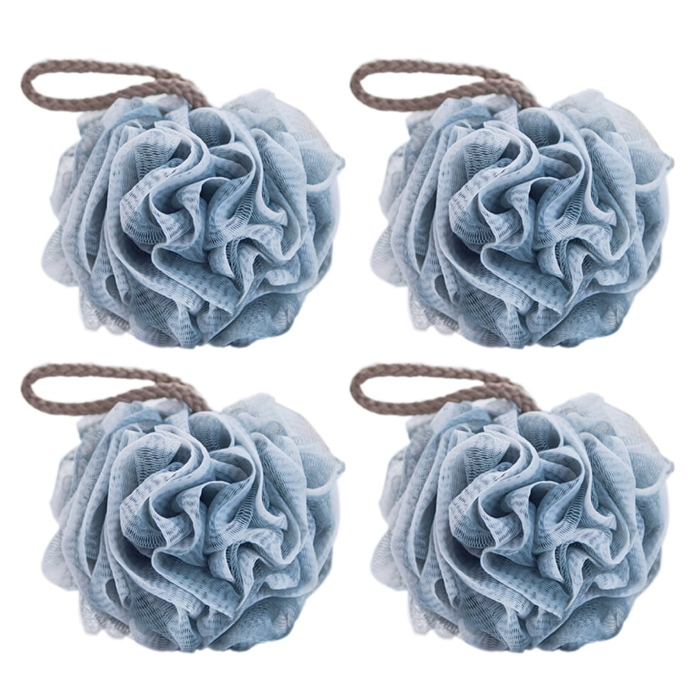 colorful shower flower gradient shower balls Soft shower balls ...