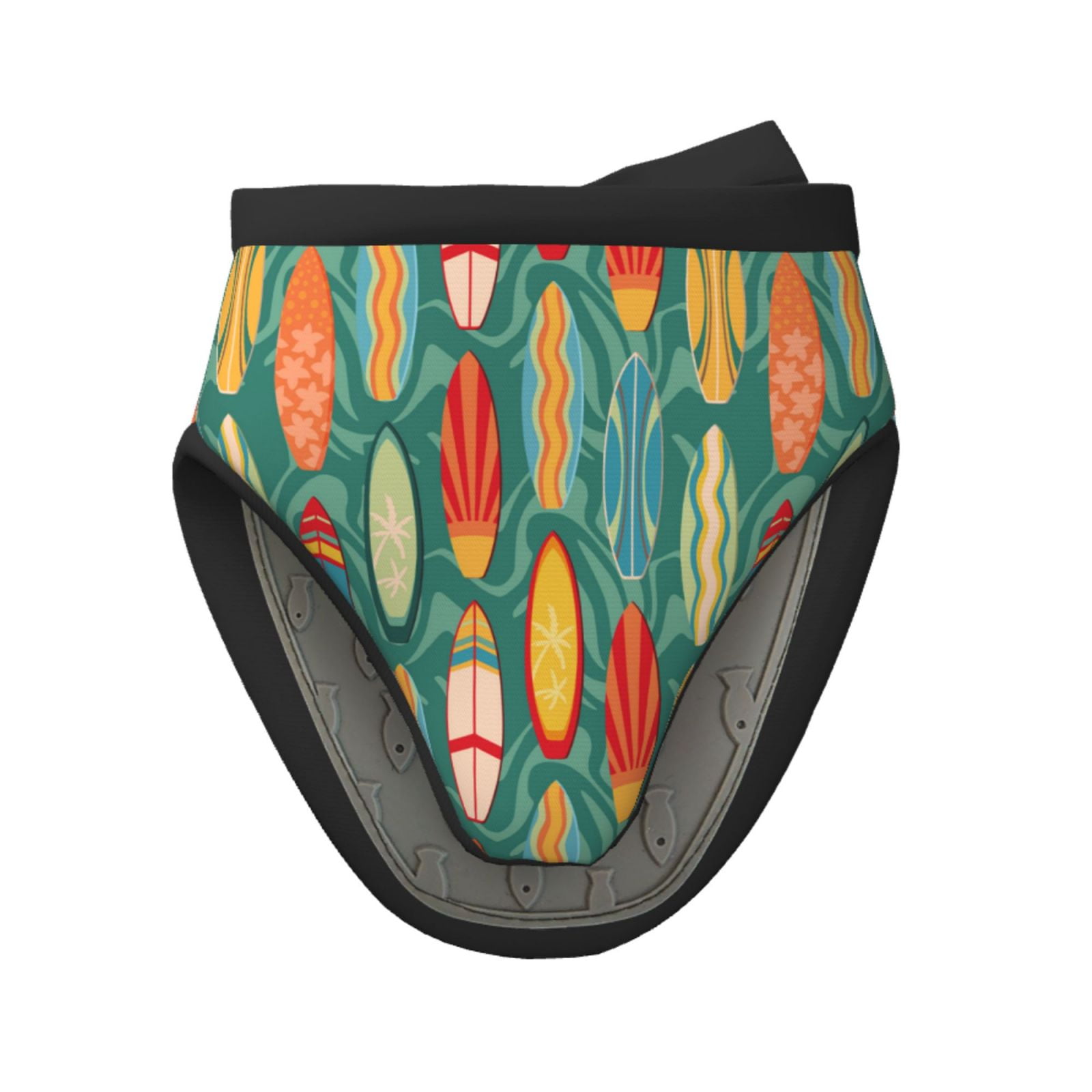 colorful surf boards Oven Mitts Heat Resistant, Soft Lining Silicone ...