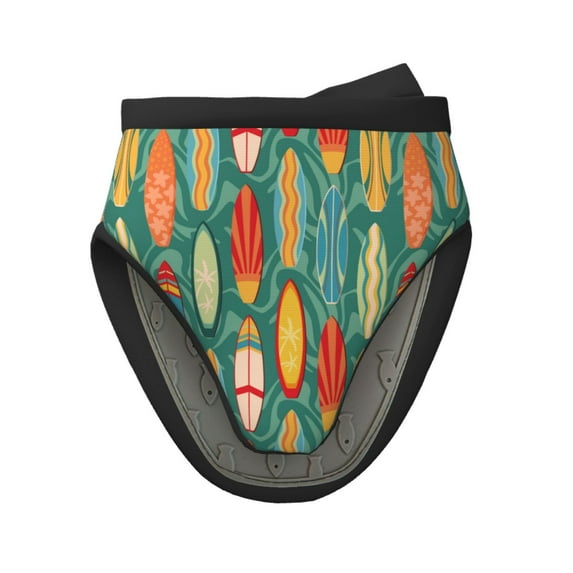 colorful surf boards Oven Mitts Heat Resistant, Soft Lining Silicone ...